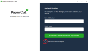 PRINT-DEPLOY / Papercut – Service Informatique